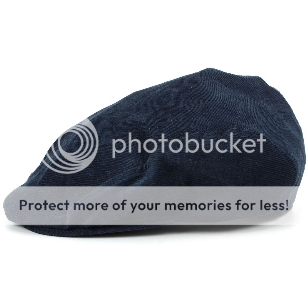 Flat Cap Hat Corduroy Country Driving Hawkins Men Ladies BLUE GREEN ...