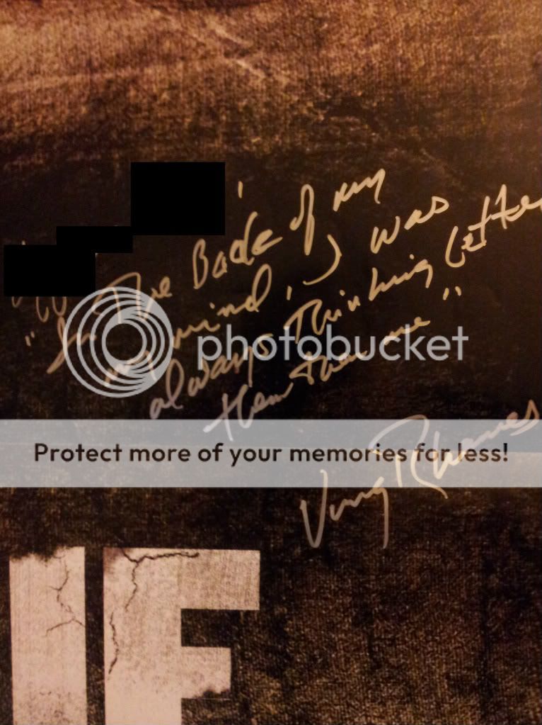 Ving Rhames autograph suggestion... (UPDATE WITH PICS, Pg 2...I hope ...