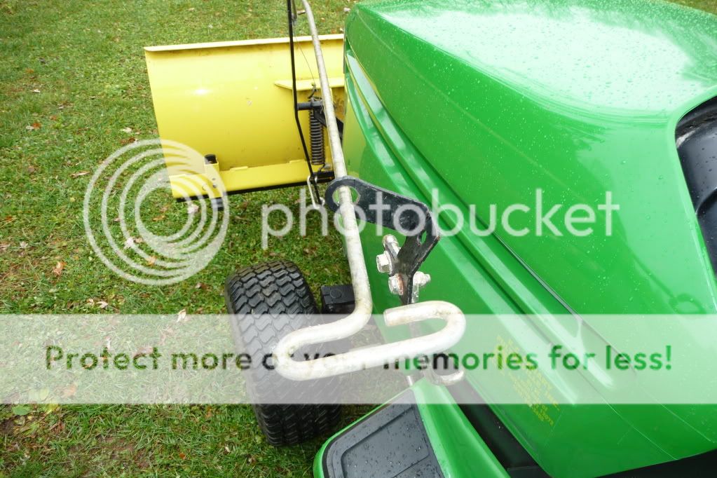 Installing Manual Blade Angle Kit on GX345 | My Tractor Forum