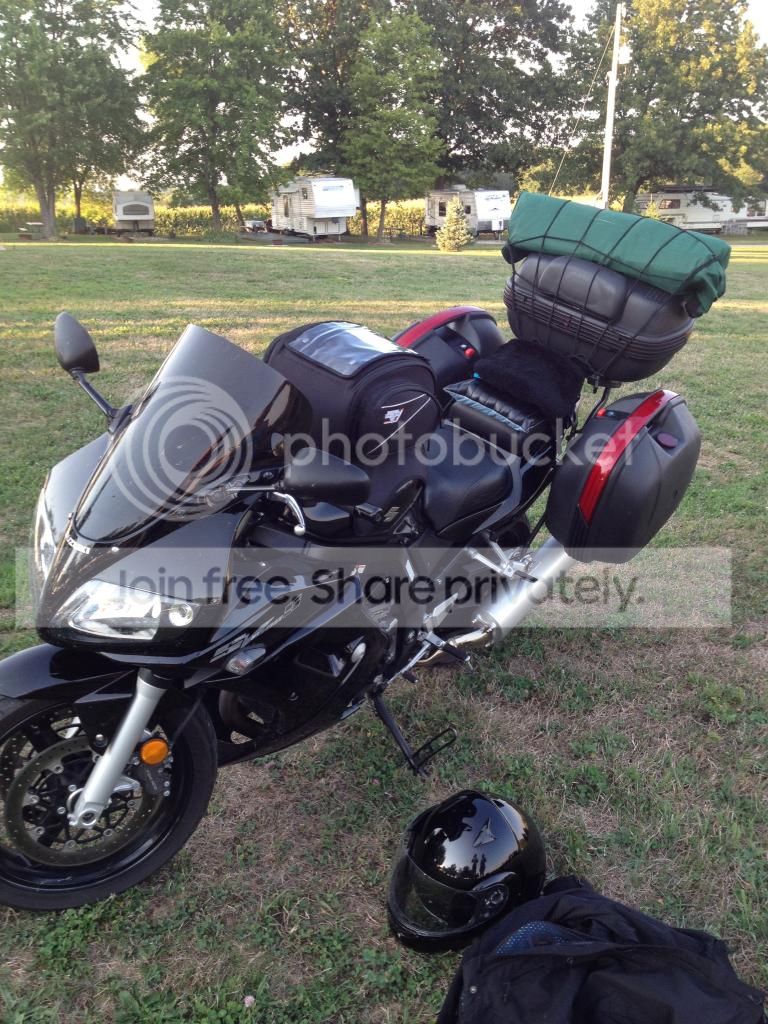 2nd Gen Givi luggage rack system | Page 2 | Suzuki SV650 Riders Forum
